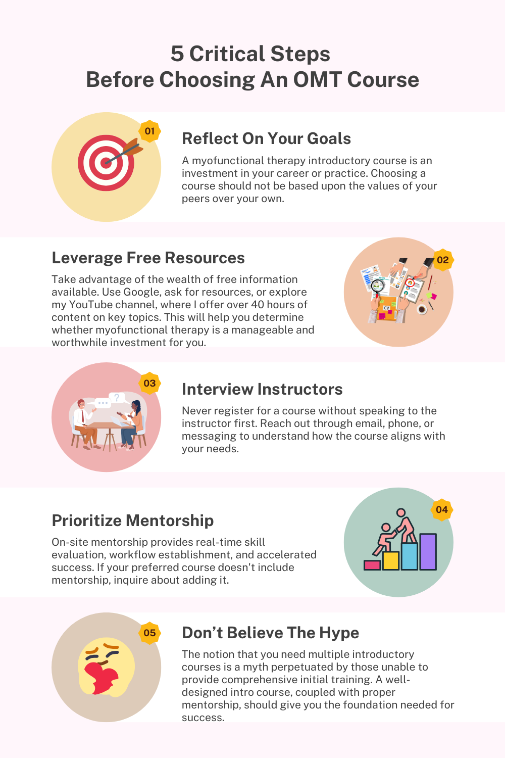 The Smart Path to OMT for Dental Professionals: 5 Critical Steps Before ...